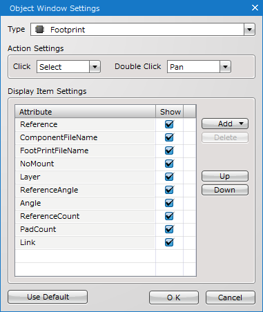 Quadcept - Object Window